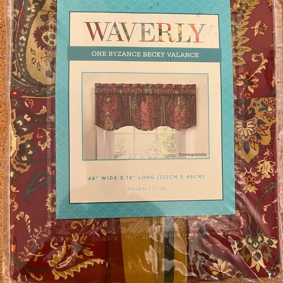 Waverly | Accents | Waverly Valance New One Byzance Becky Valance ...